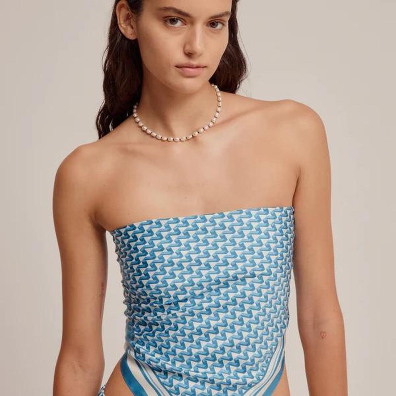 Venroy Silk Set V monogram print in yellow/pink... - Depop