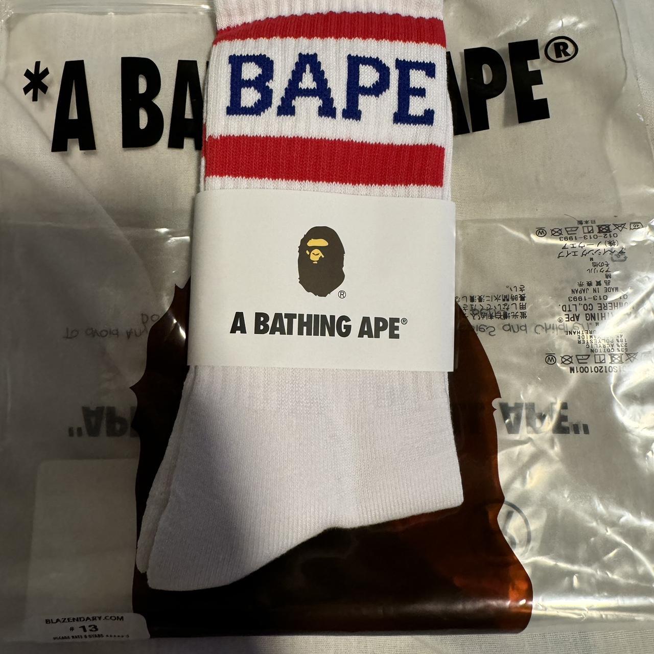 Bape socks Brand new. Any questions let me know! - Depop