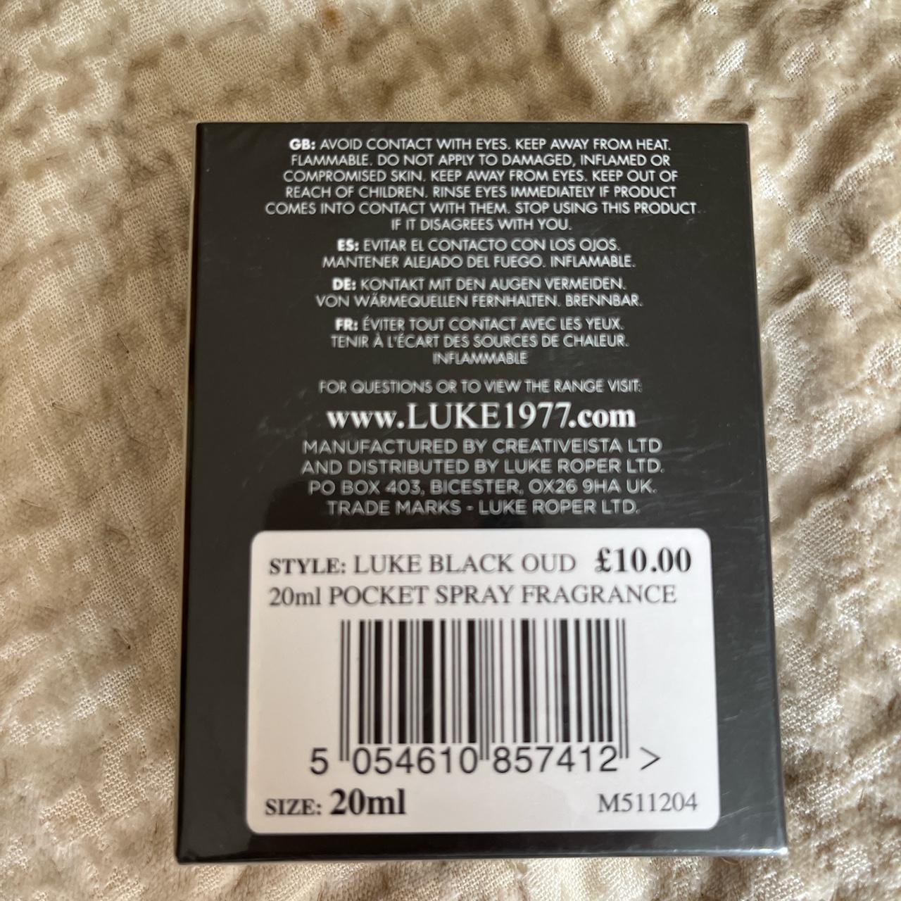 Brand new, sealed Luke 1977 black oud pocket spray... - Depop
