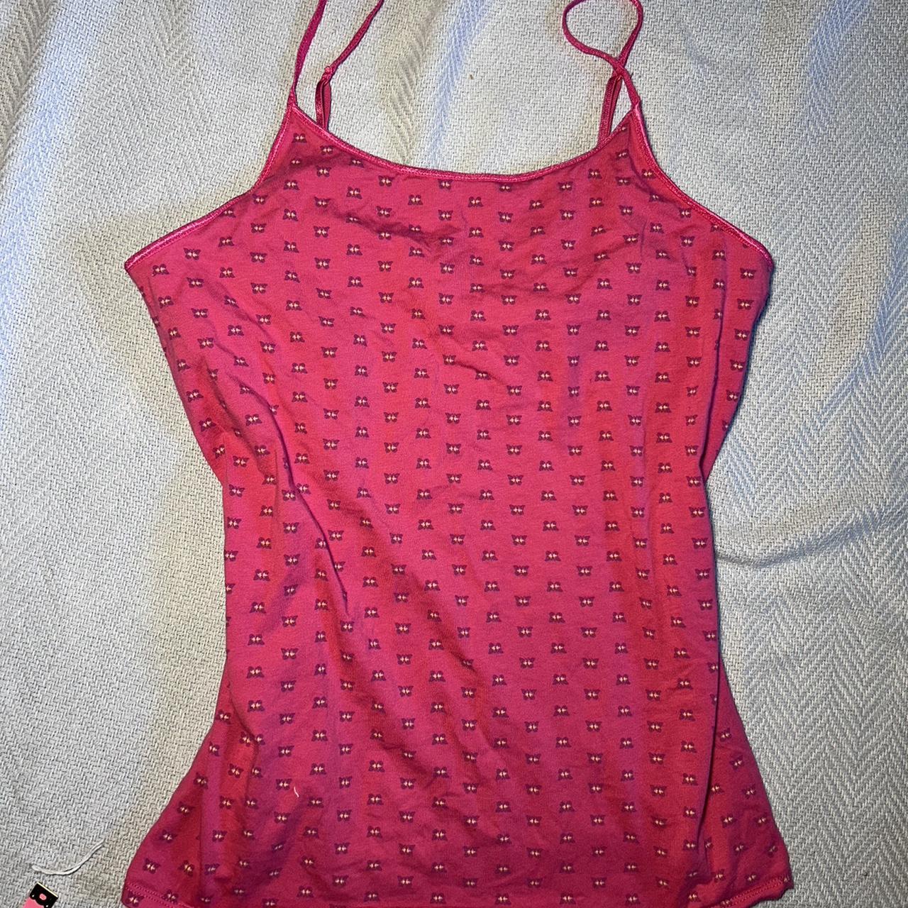 Mossimo supply co butterfly print all over hot pink... - Depop