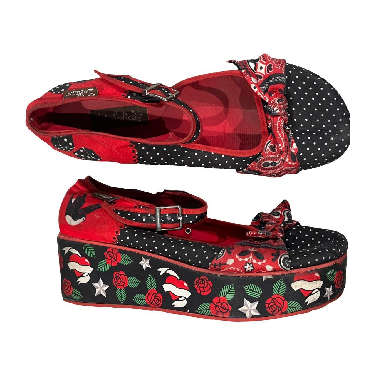 Hot chocolate design platform Mary Jane style shoes... - Depop