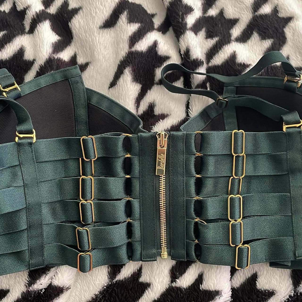 Bordelle Angela bra in Eden size L - Depop