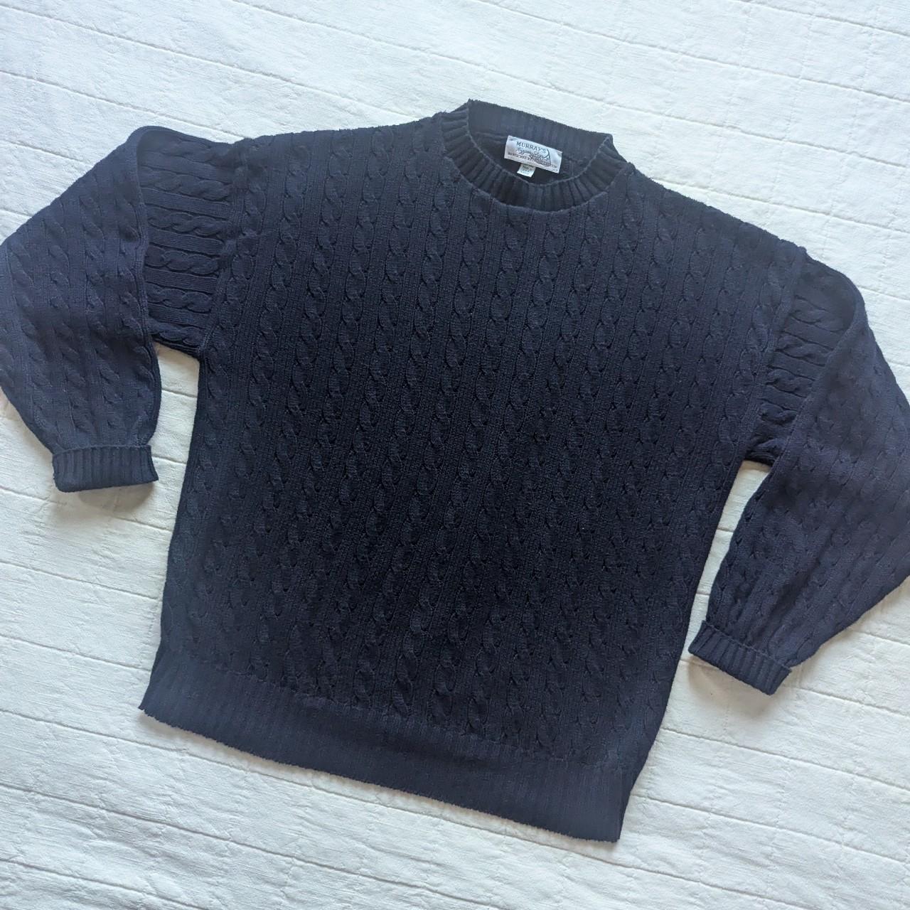 Vintage Nantucket Cable knit Sweater Made in USA... - Depop