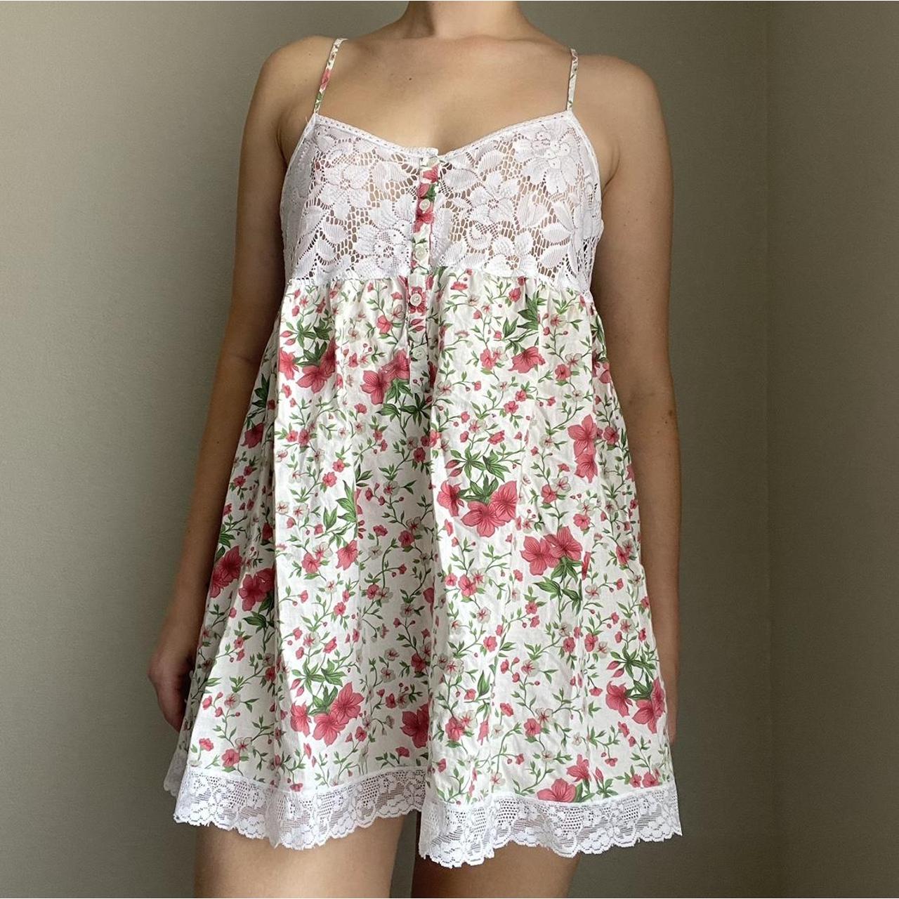 MOST SAINTLY VS GOLD LABEL SLIP DRESS TAGGED A... - Depop