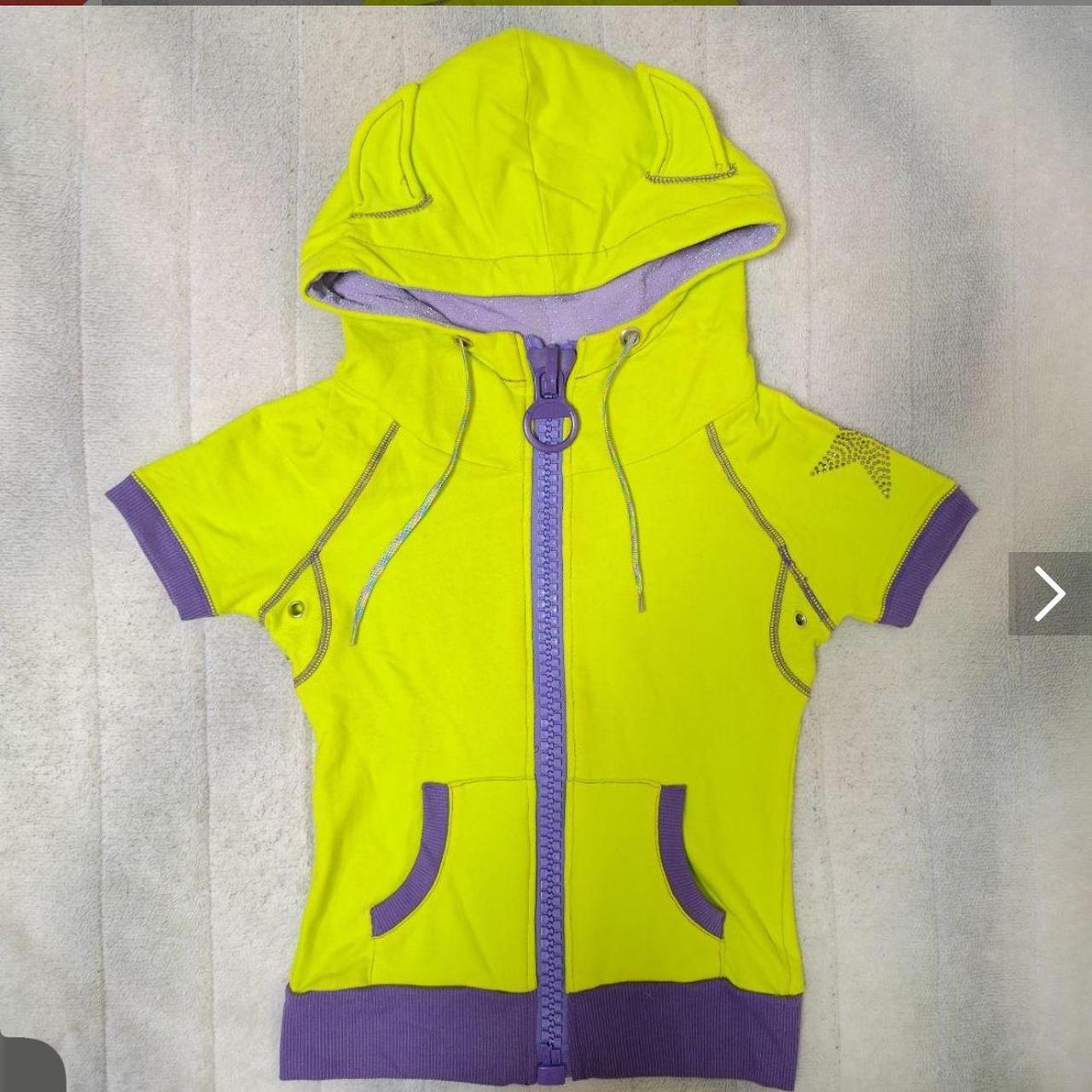 Super cute JSG Gyaru Devil Ear Sleeveless Hoodie in... | Depop