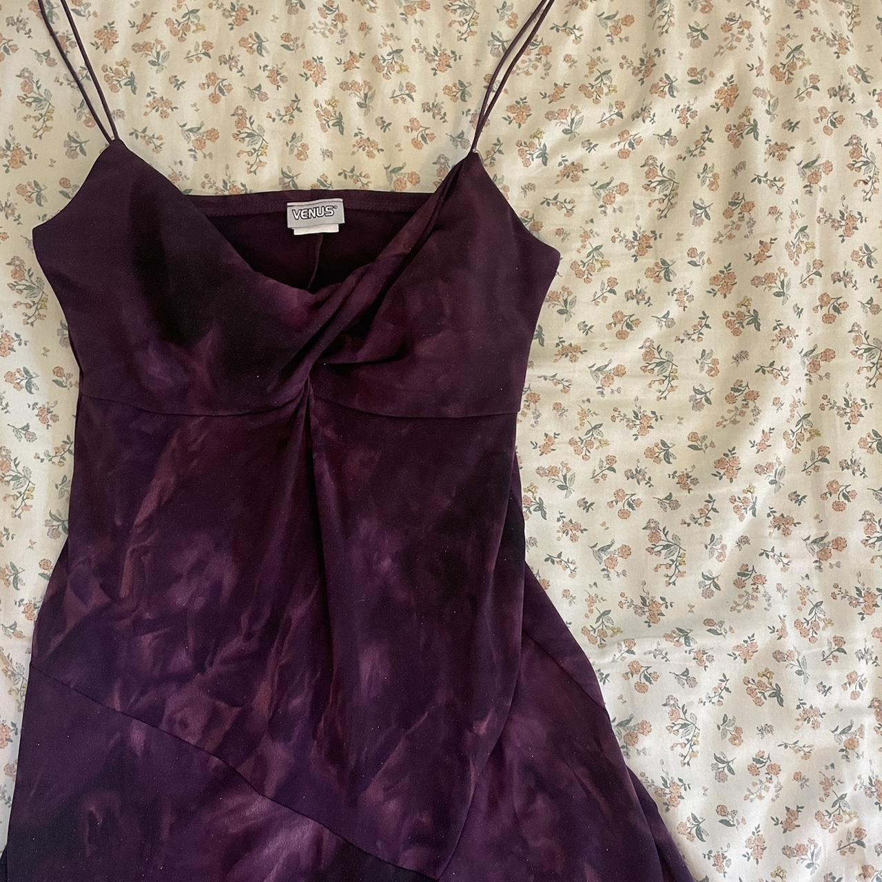 Cute purple galaxy Venus dress! - Depop