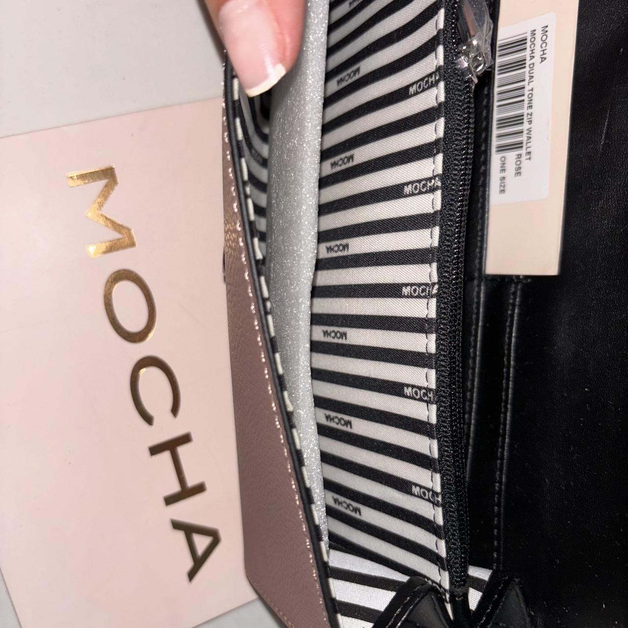 Selling Mocha wallet brand new with dust bag. - Depop