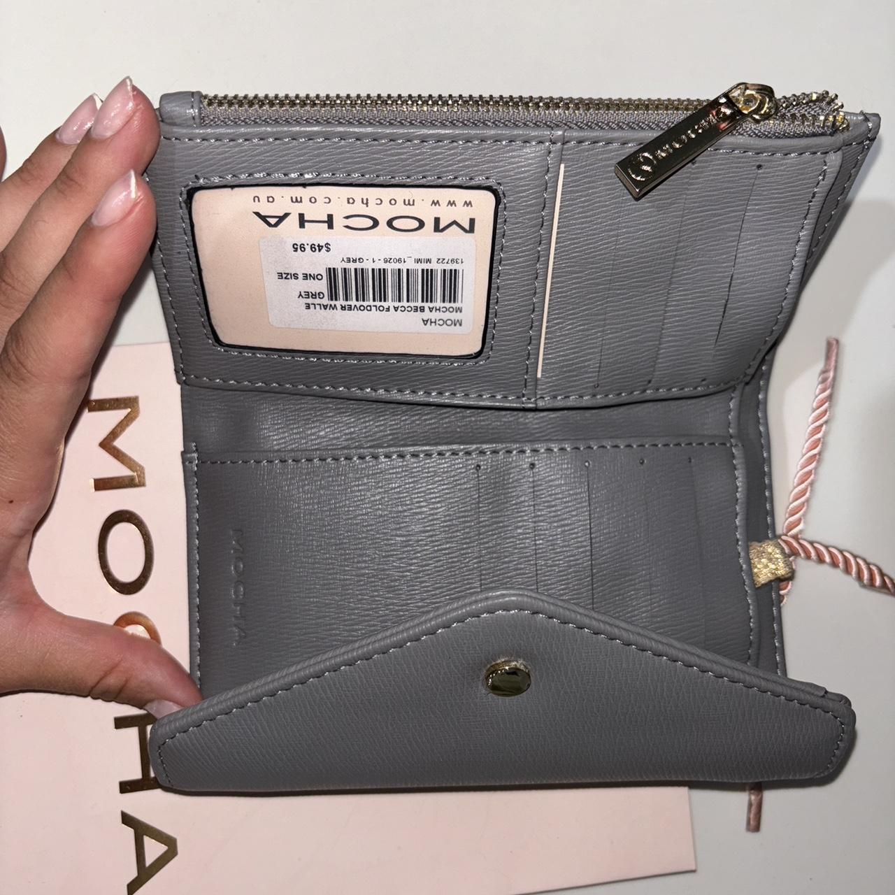 Selling brand new mocha purse including dust bag - Depop