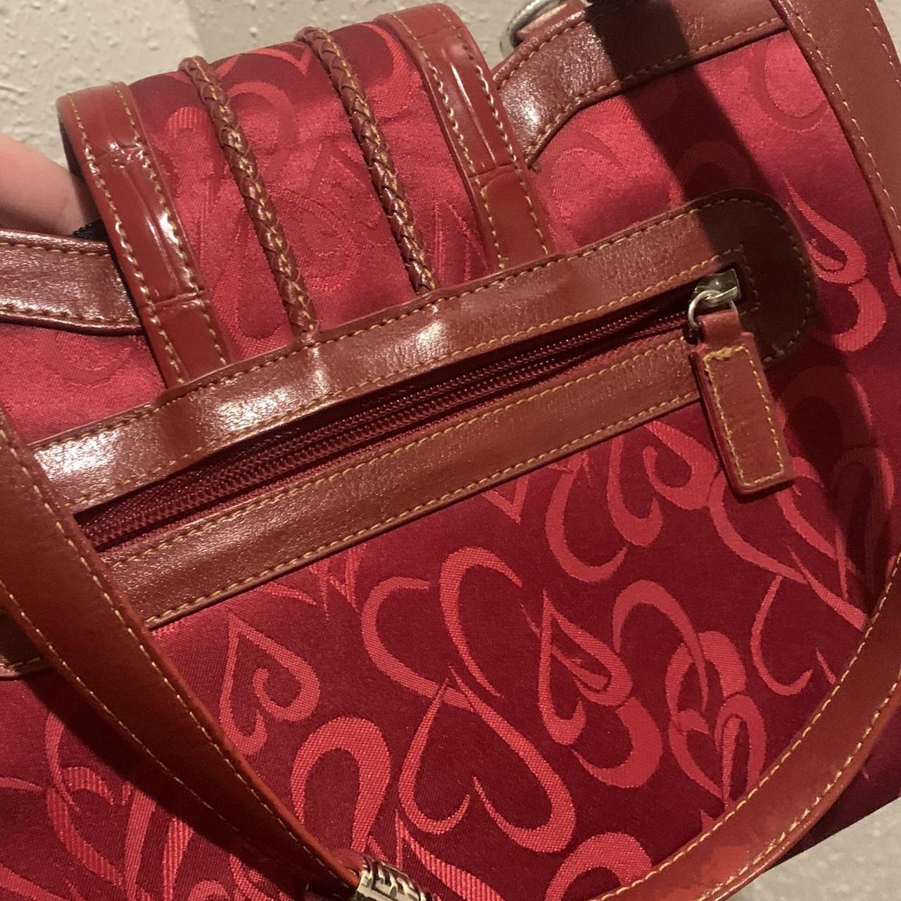 Vintage Brighton red heart handbag excellent condition - Depop
