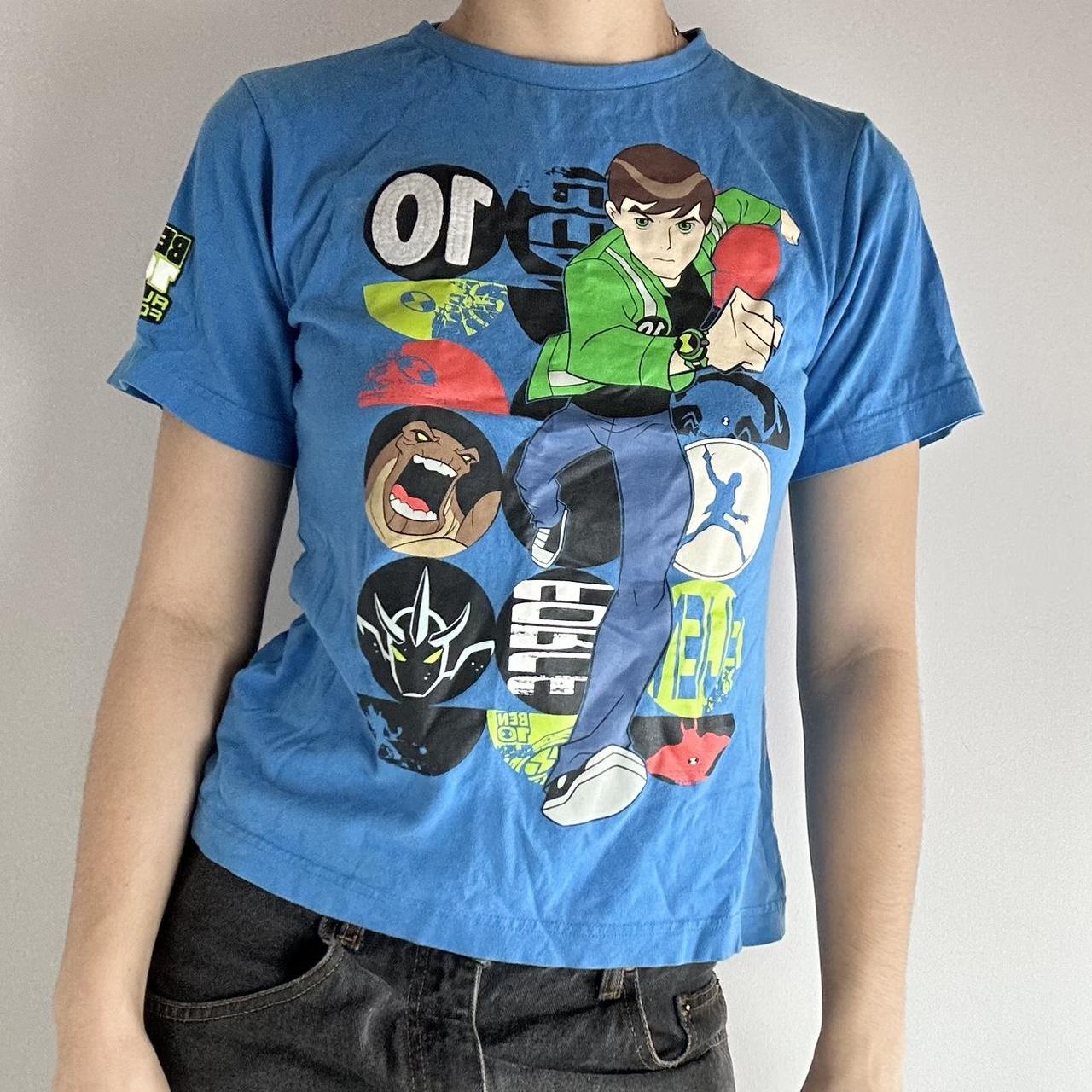 Ben 10 graphic baby tee. Super cool print with sewn... - Depop