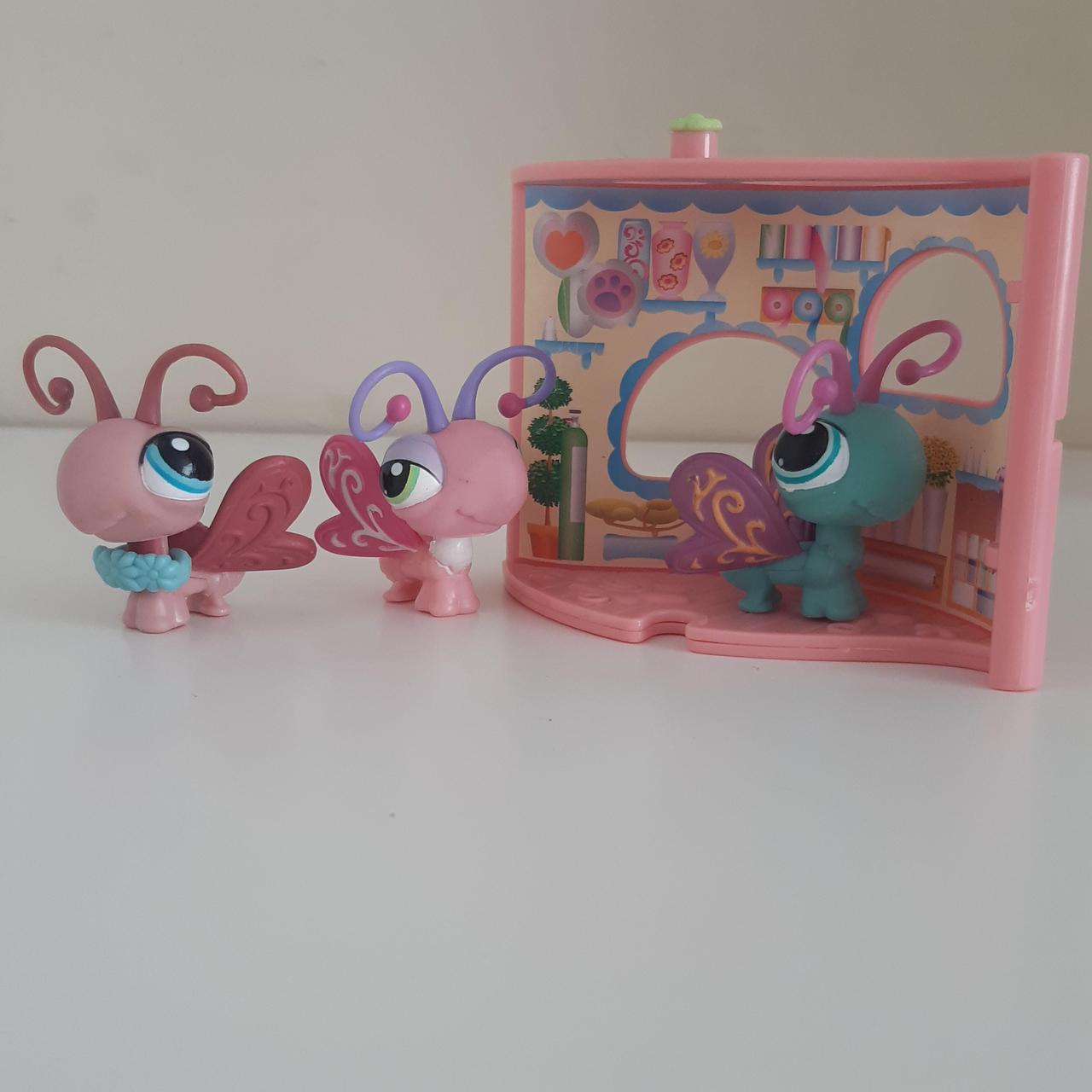 Littlest pet shop butterfly set. Comes with... - Depop