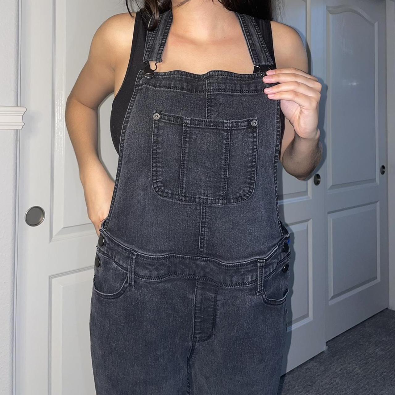 NOBO Black Denim Overalls - Depop