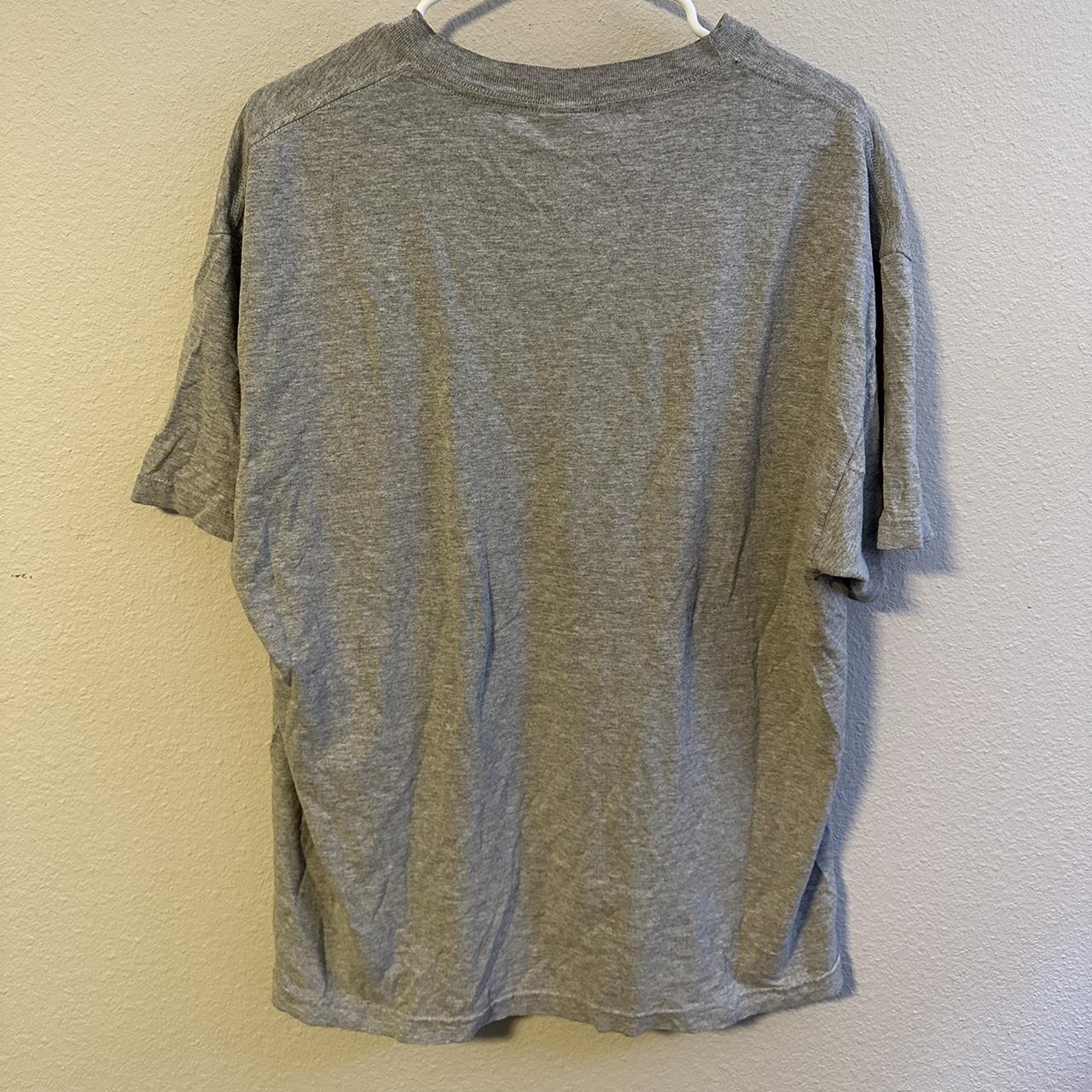 TLC Sport Men's Grey and Blue T-shirt | Depop