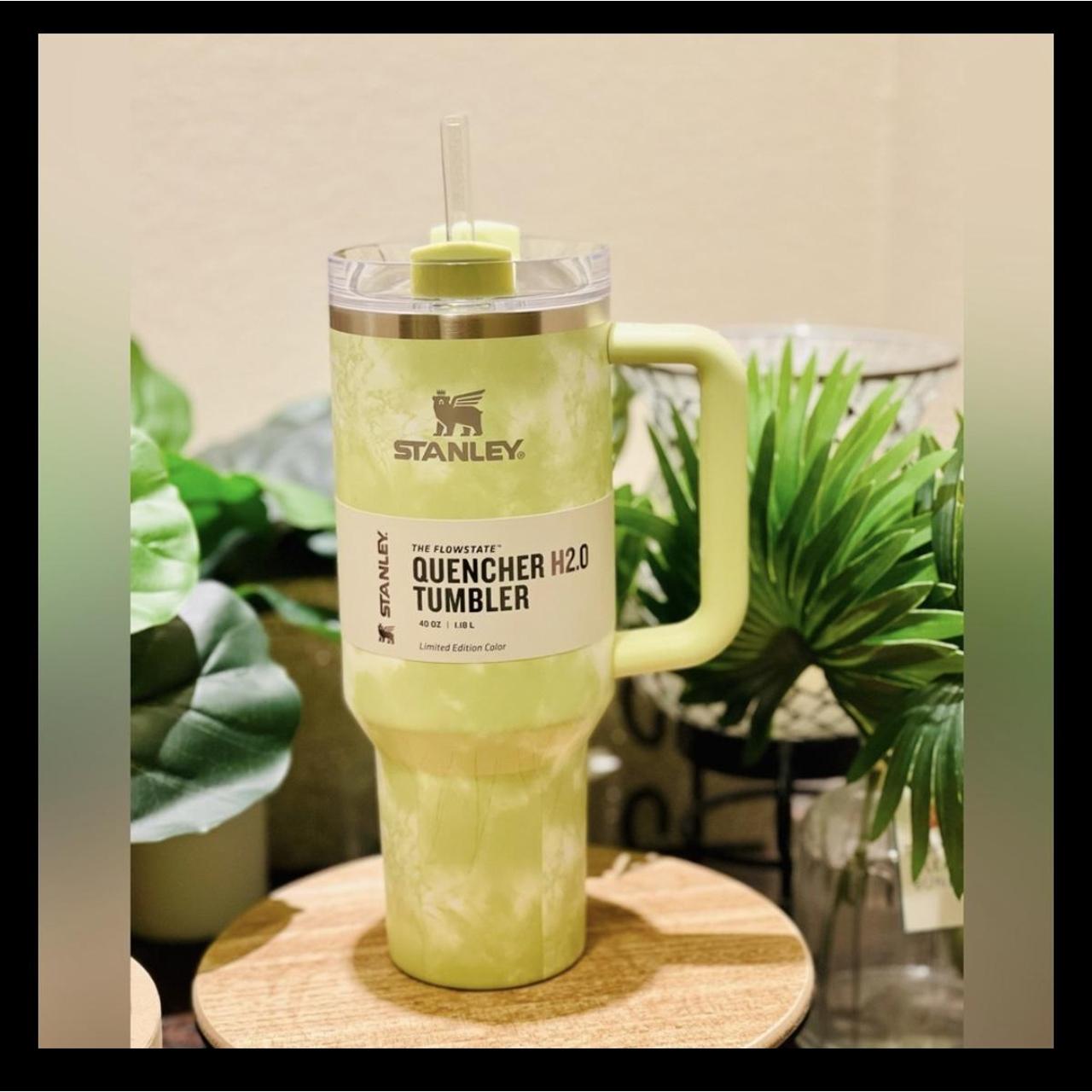 NWT Citron Tie Dye Stanley 40oz Quencher Limited... - Depop