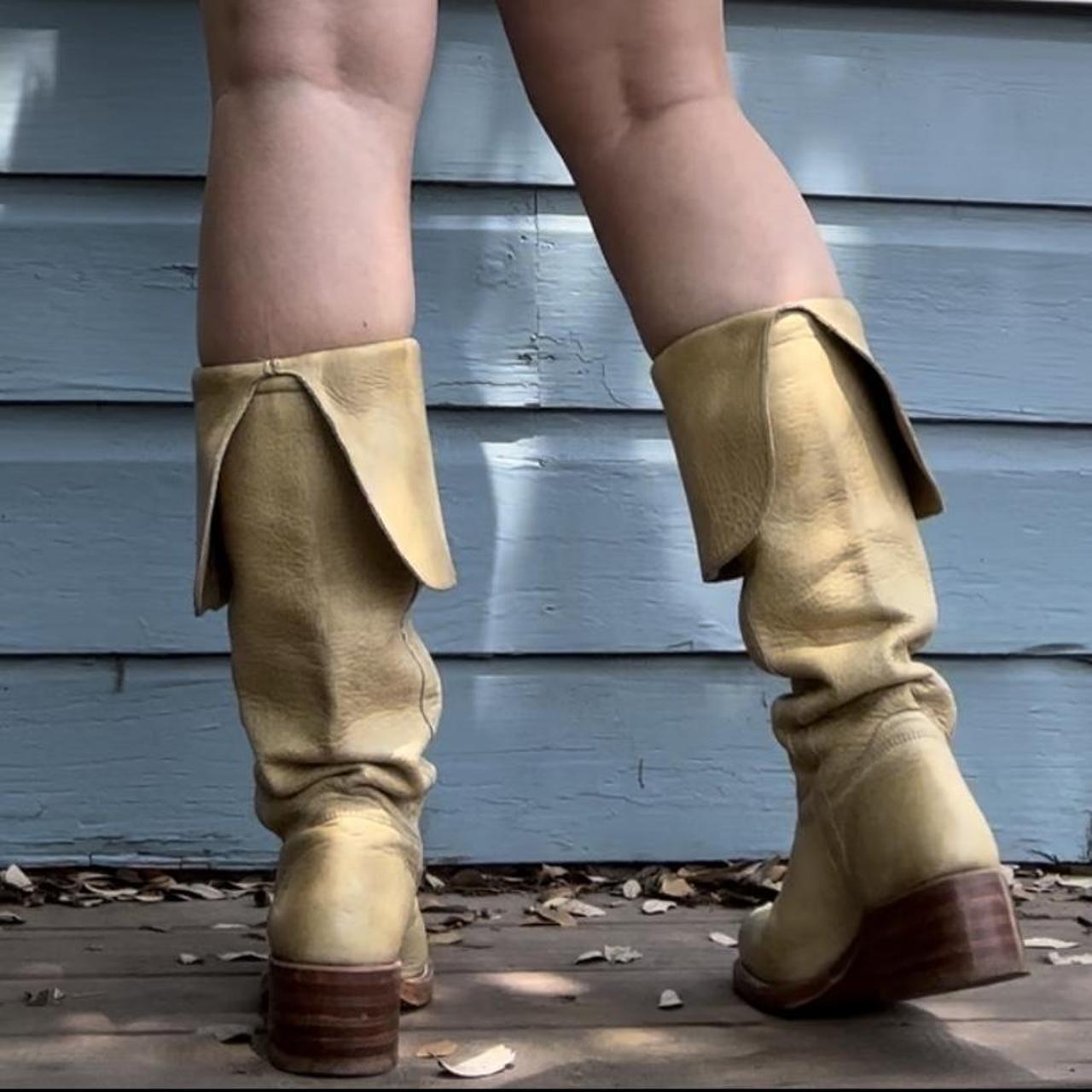 BEAUTIFUL AND RARE FRYE Campus OTK Over the Knee... - Depop