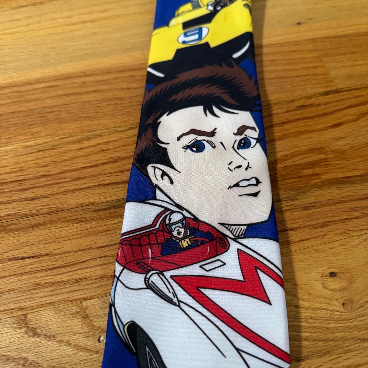 Vintage Ralph Marlin Speed Racer Tie - Depop