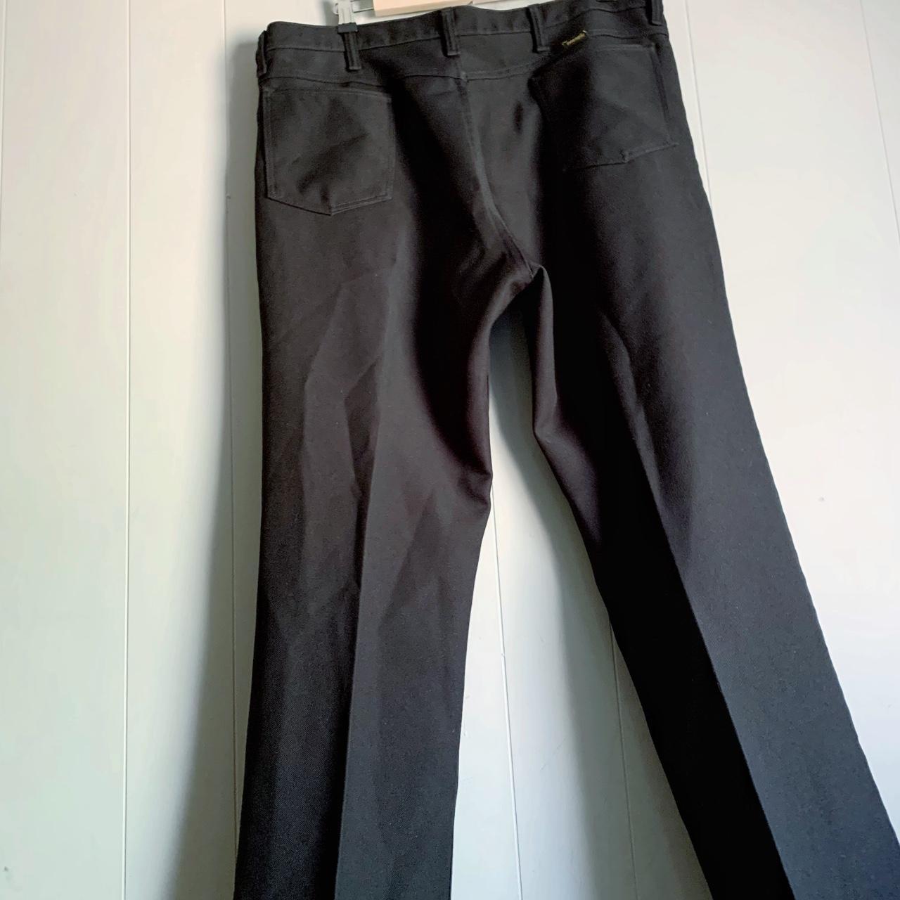 Wrangler Vintage Wrancher Dress Jeans Black... | Depop
