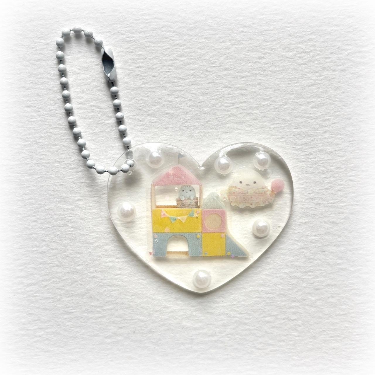 Kawaii/cutecore handmade resin keychain ☁️ May have... | Depop