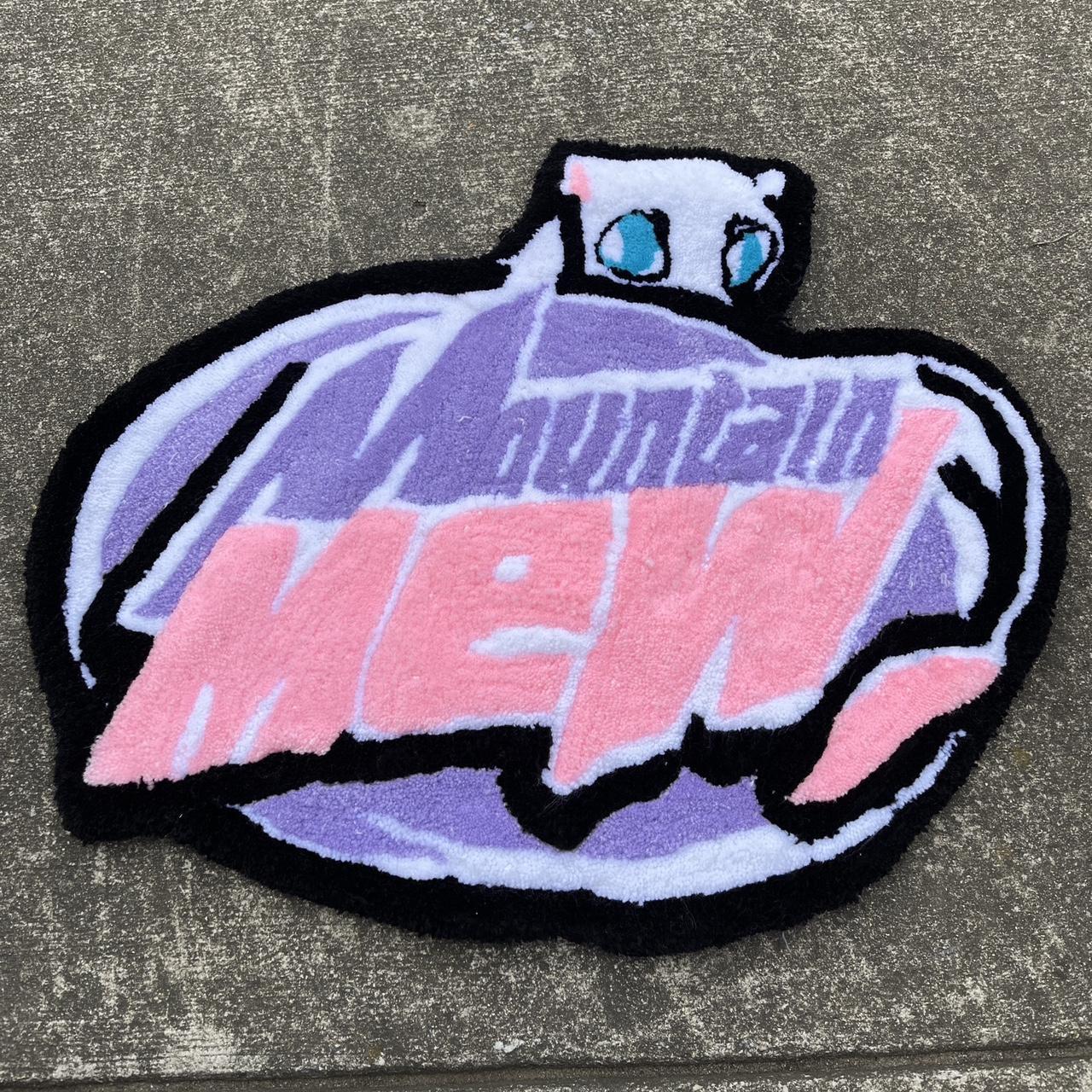 Mountain mew rug #pokémon #anime #bape #customrugs - Depop