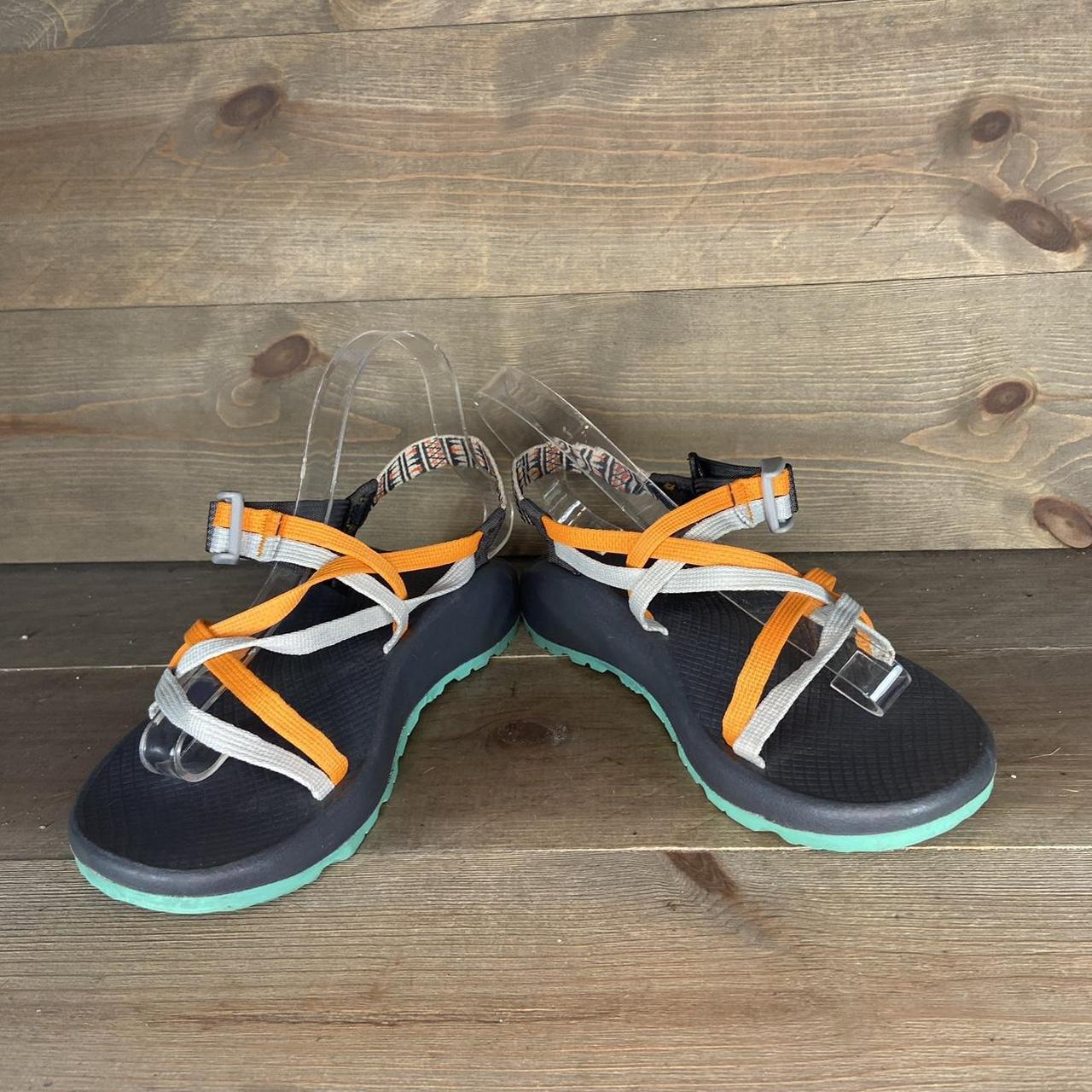 Chaco zx2 classic Womens size 8 sandals gray strappy... - Depop