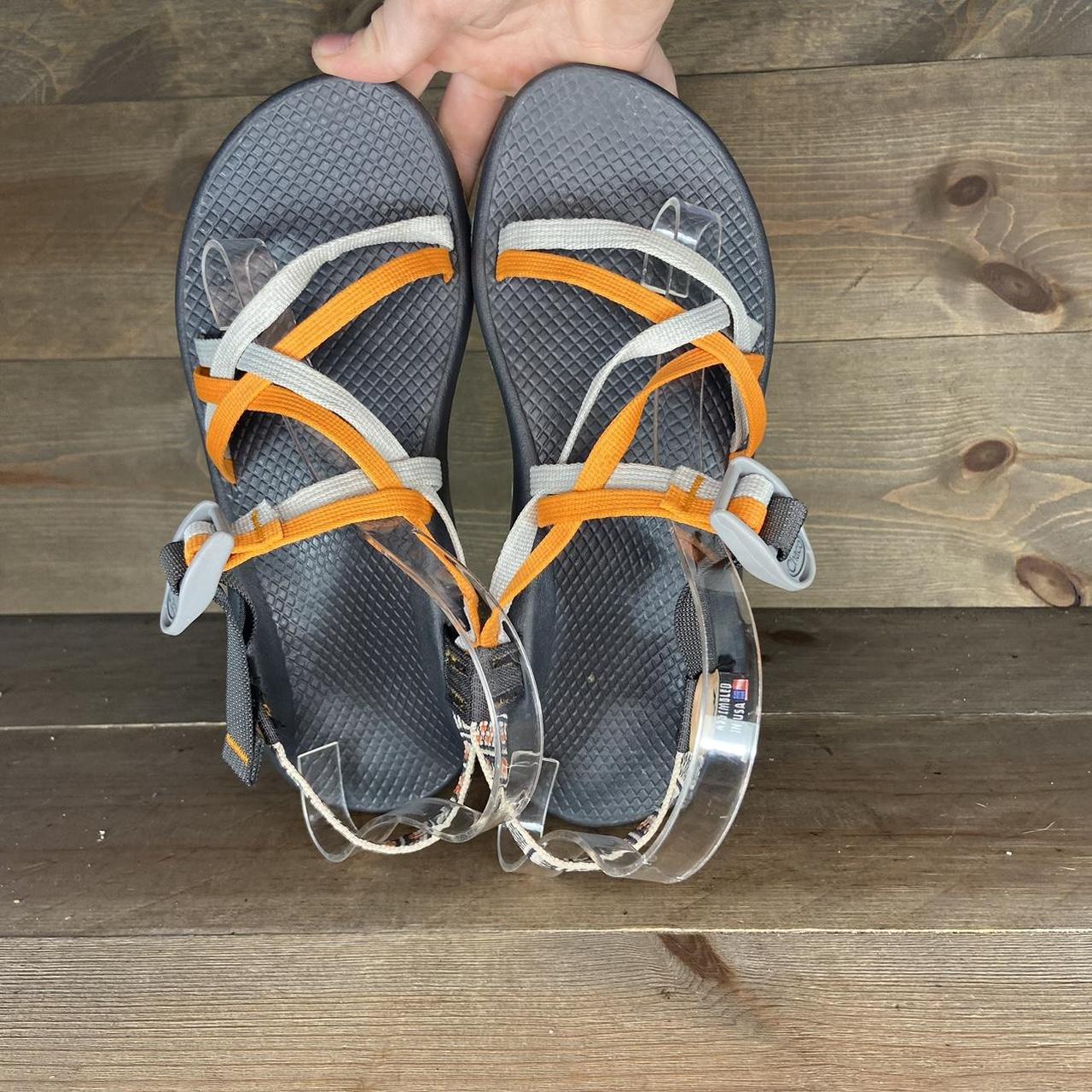 Chaco zx2 classic Womens size 8 sandals gray strappy... - Depop