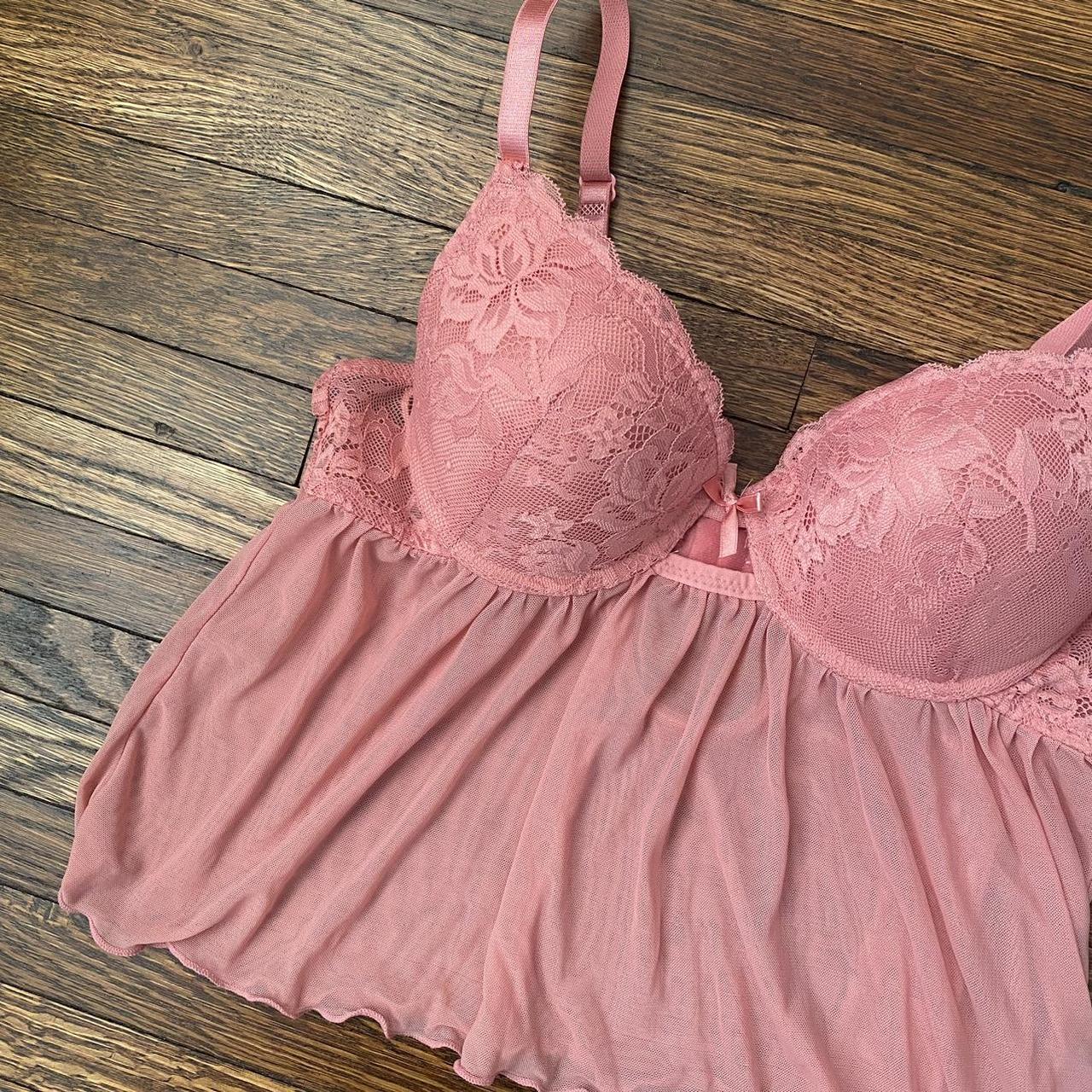 baby pink dollette corset cami brand - hush ... - Depop