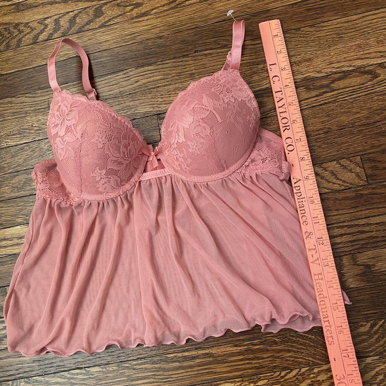 baby pink dollette corset cami brand - hush ... - Depop