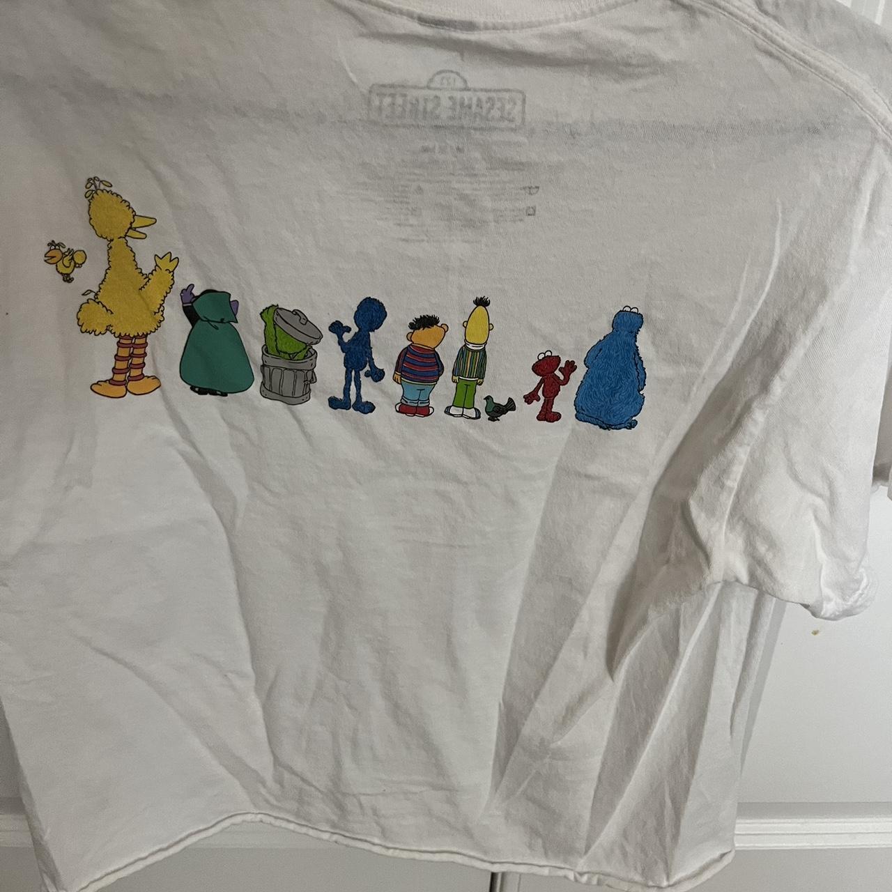 Sesame Street cropped, urban outfitters - Depop