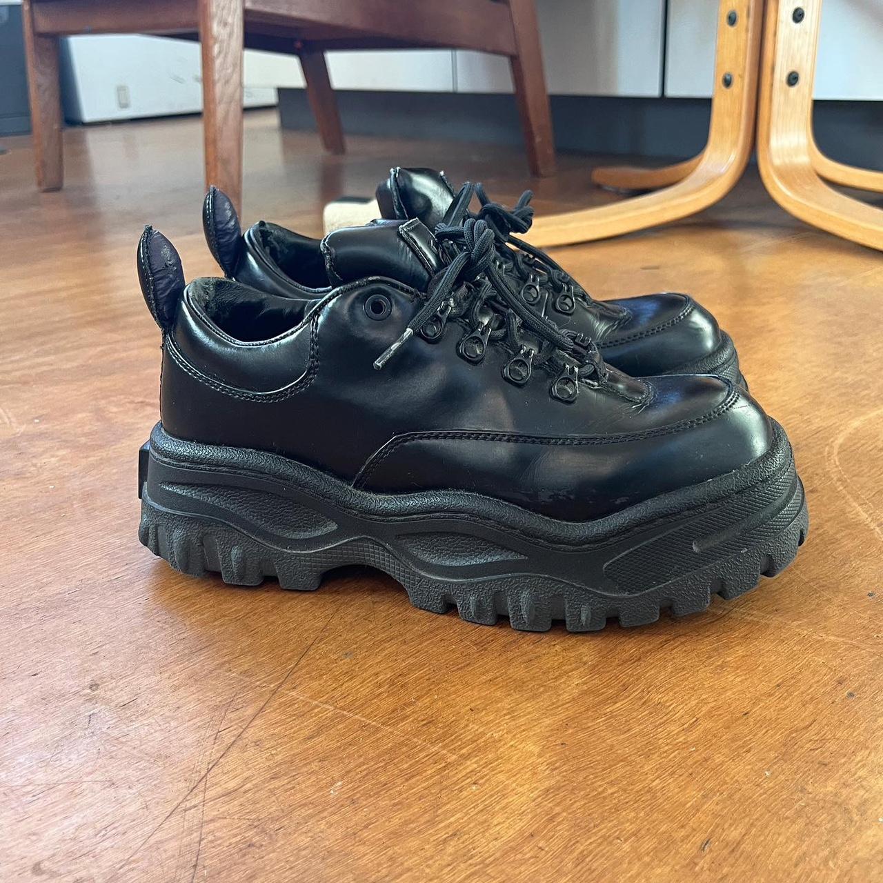 EYTYS Angel Black Leather Sneakers RRP $450 -... - Depop