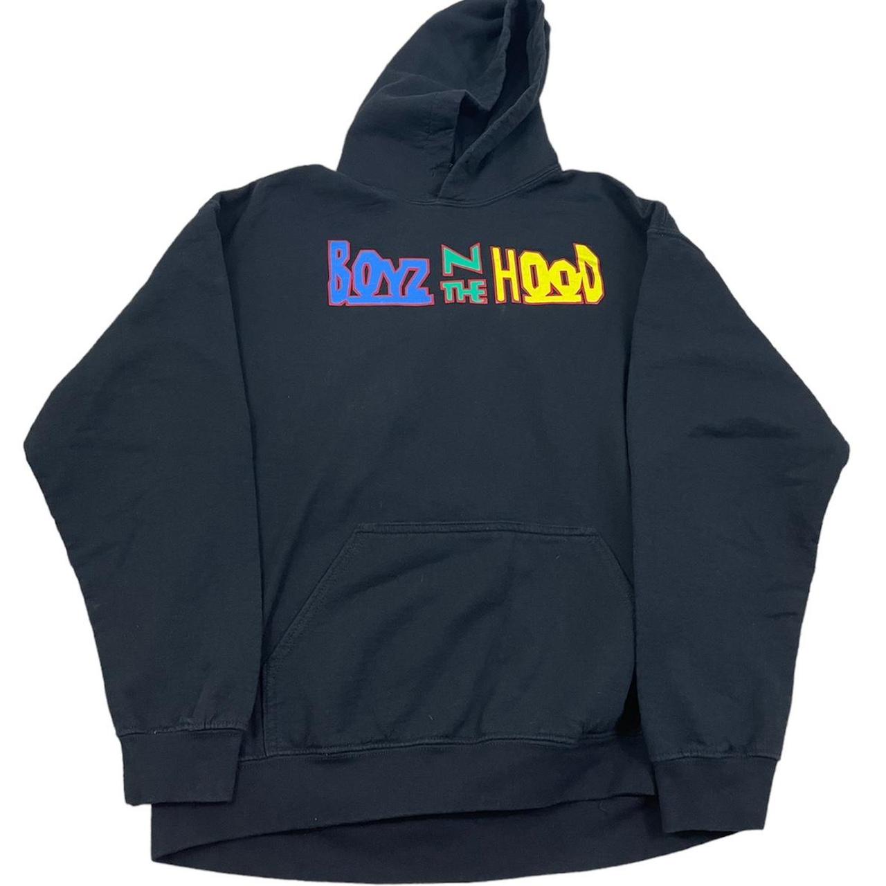 Boyz N The Hood Mens Sweatshirt Hoodie Size L Black... - Depop