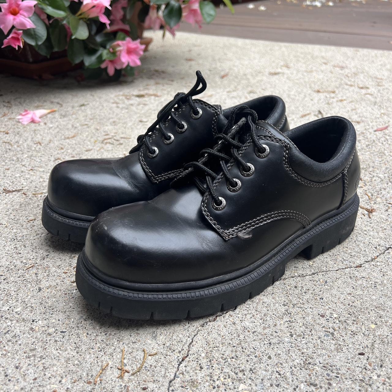 Vintage 90s Chunky Platform Sketchers Size 11 Minor... - Depop