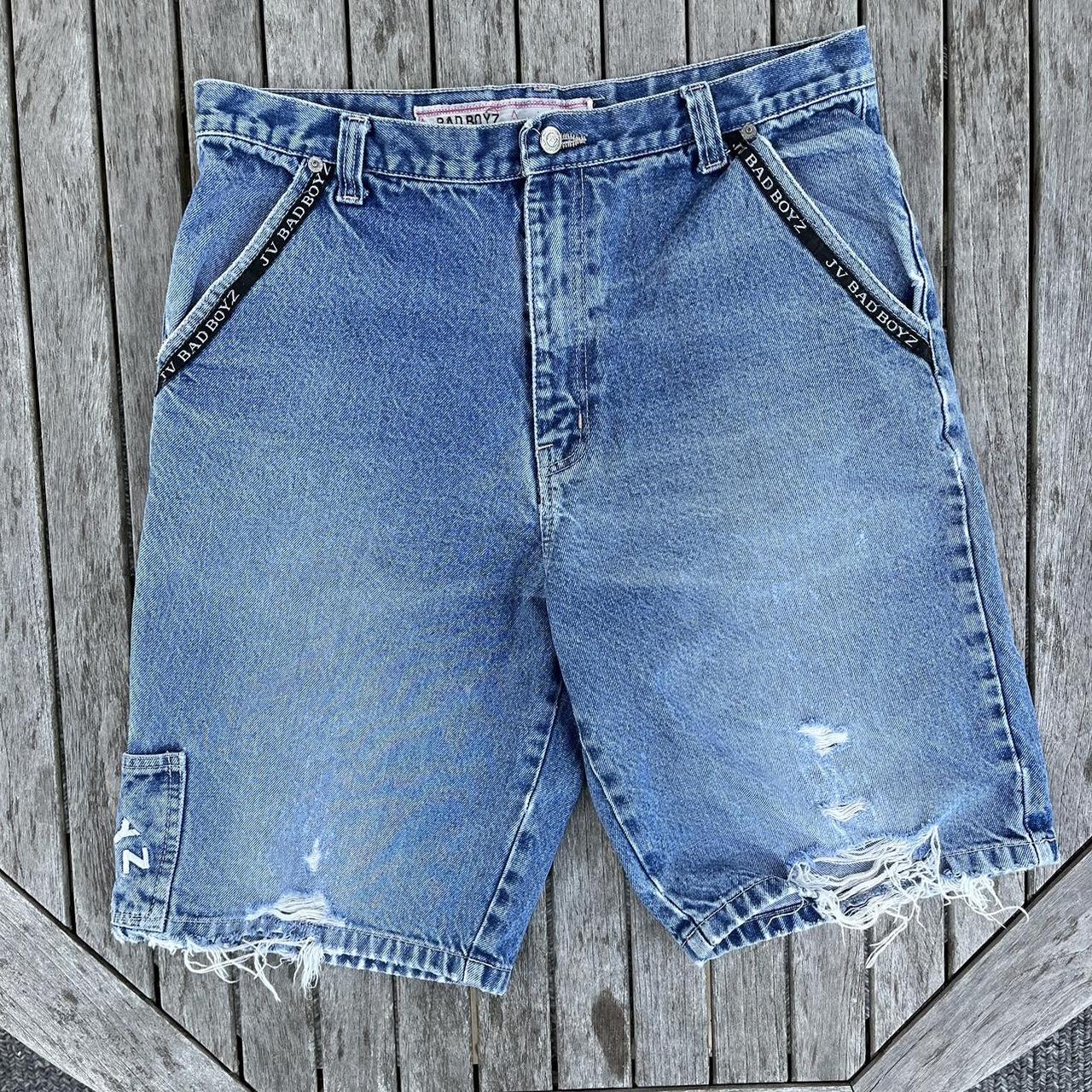 Vintage Y2K baggy bad boyz jorts #vintage #y2k... - Depop
