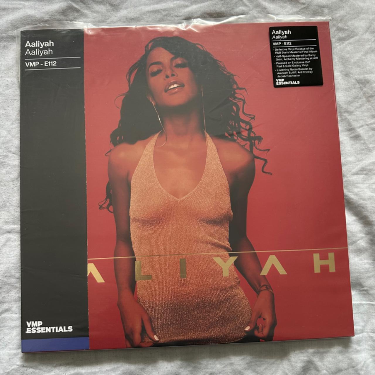 Aaliyah - Self Titled VMP Exclusive Vinyl Red & Gold... - Depop