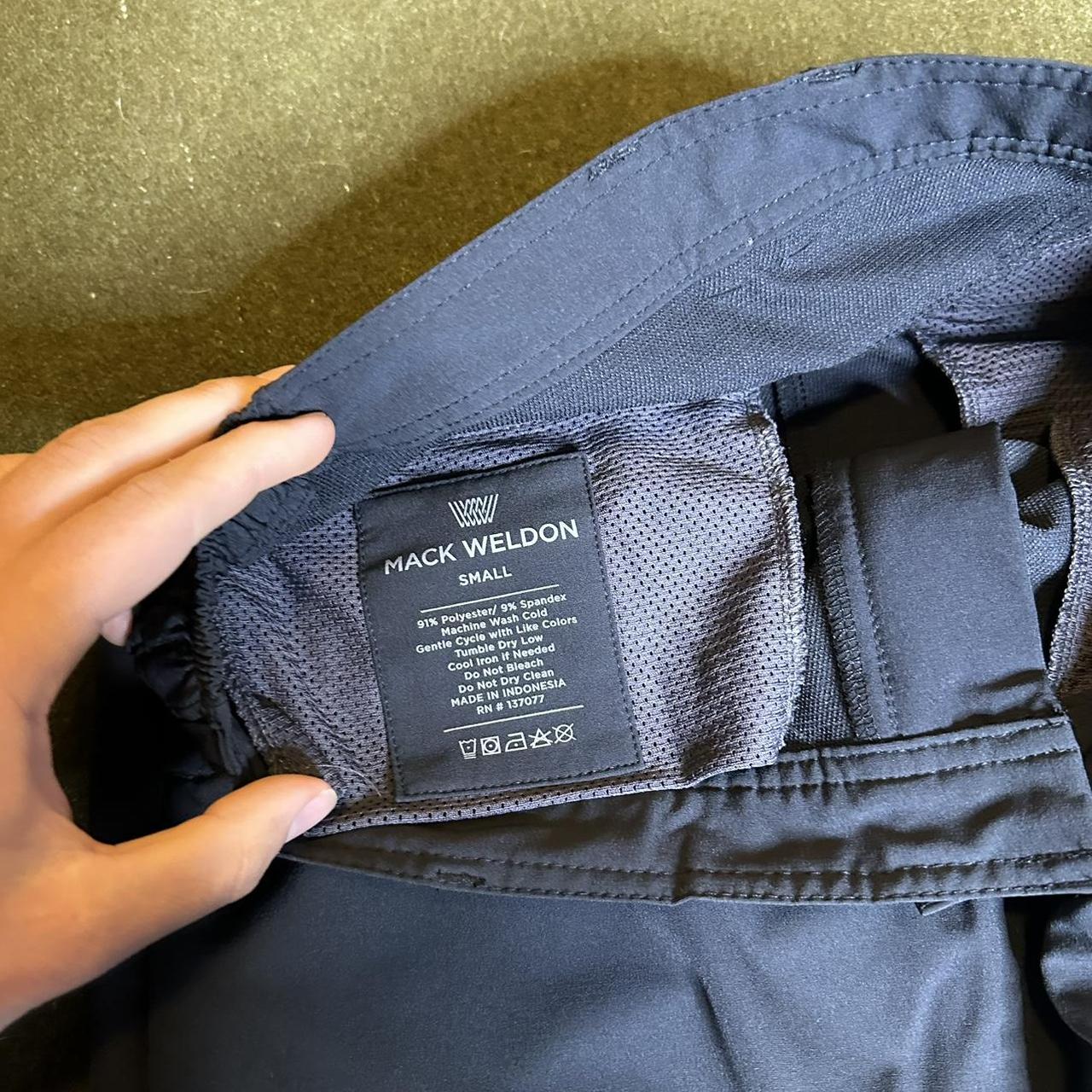 Mack Weldon sweatpants size small. Measurements are... - Depop