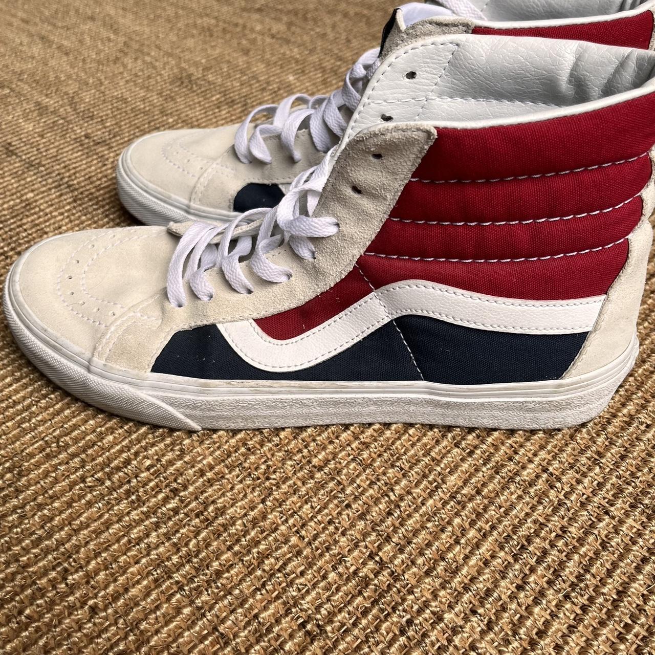 Vans hi top shoes Size uk 8 Decent condition as... - Depop