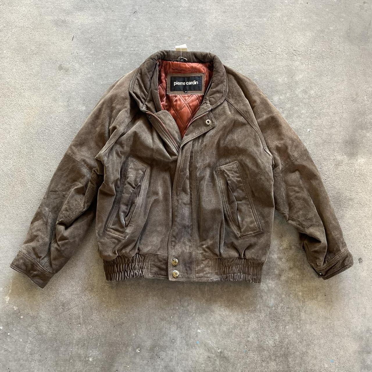 pierree cardin lined jacket size Large good quality... - Depop