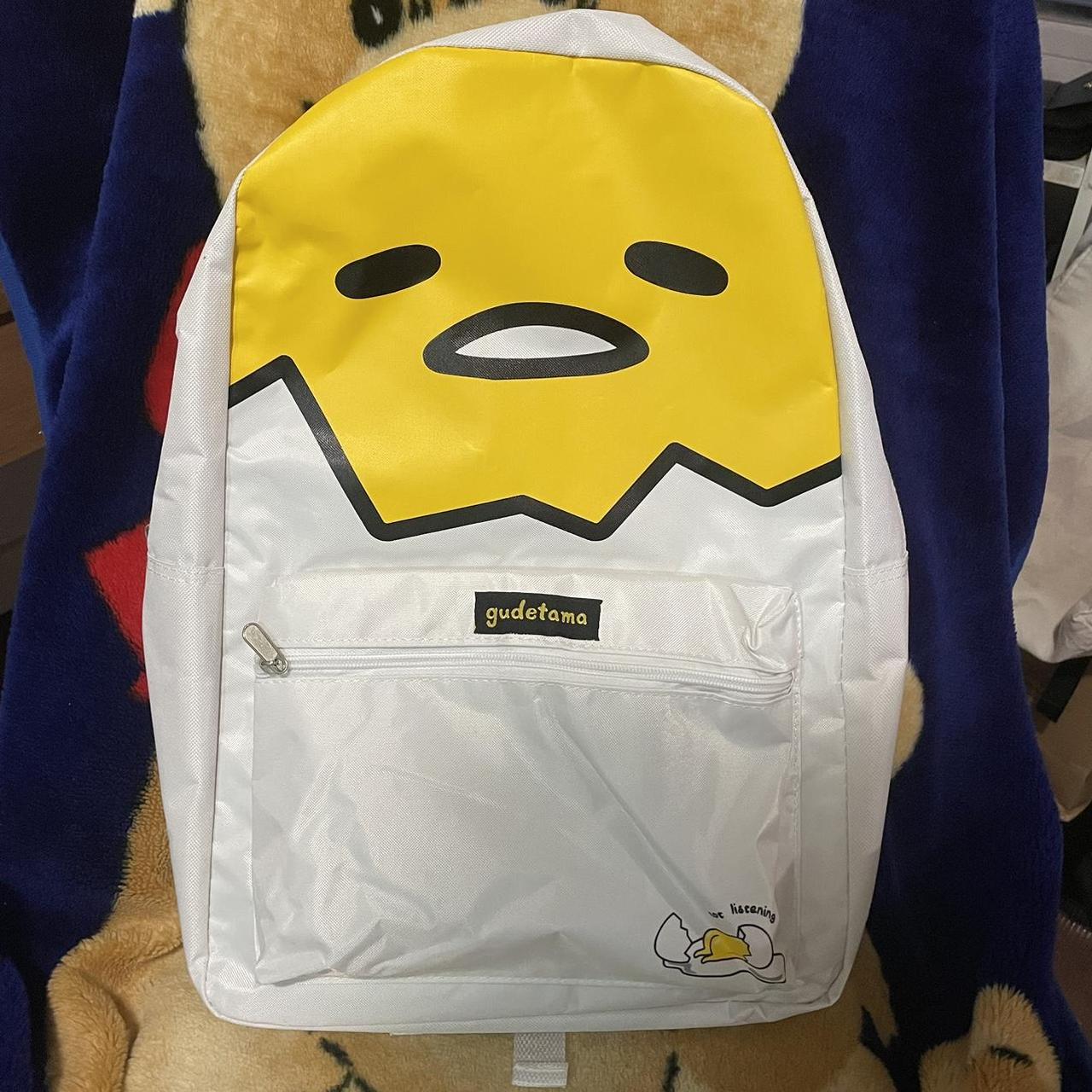 Gudetama Large Backpack Bag Brand new, never... - Depop