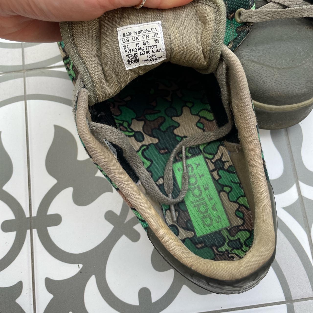 Coolest camo adidas safety trainers in size 10.... - Depop