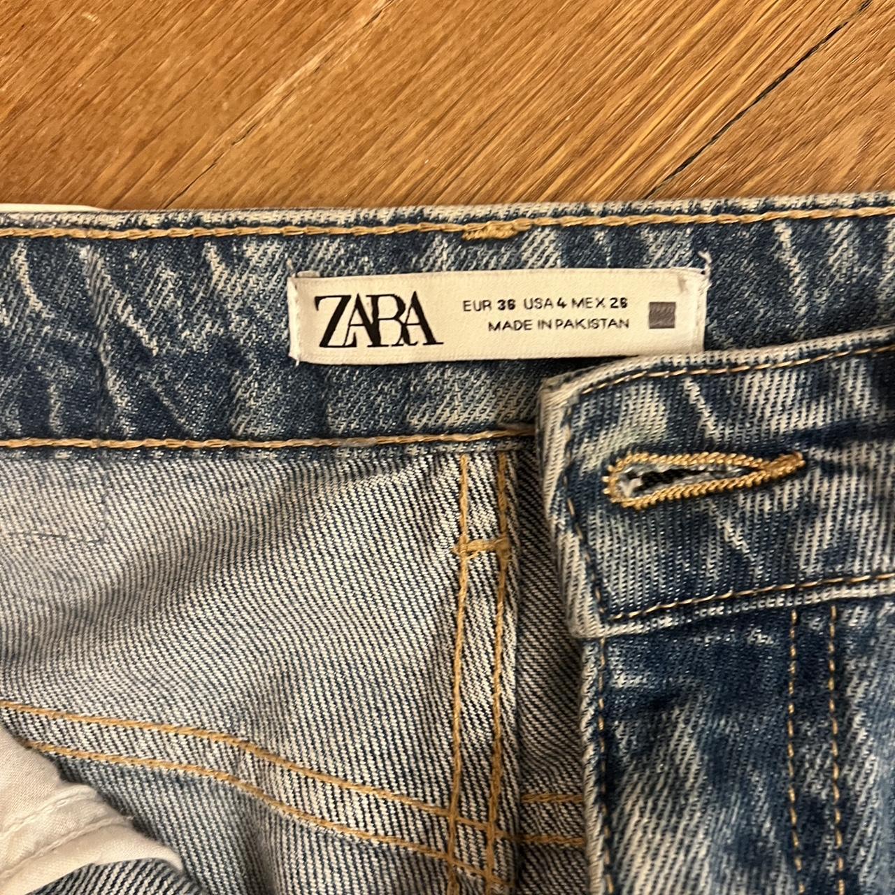 Zara high rise mom jeans. So so comfy and perf for... - Depop