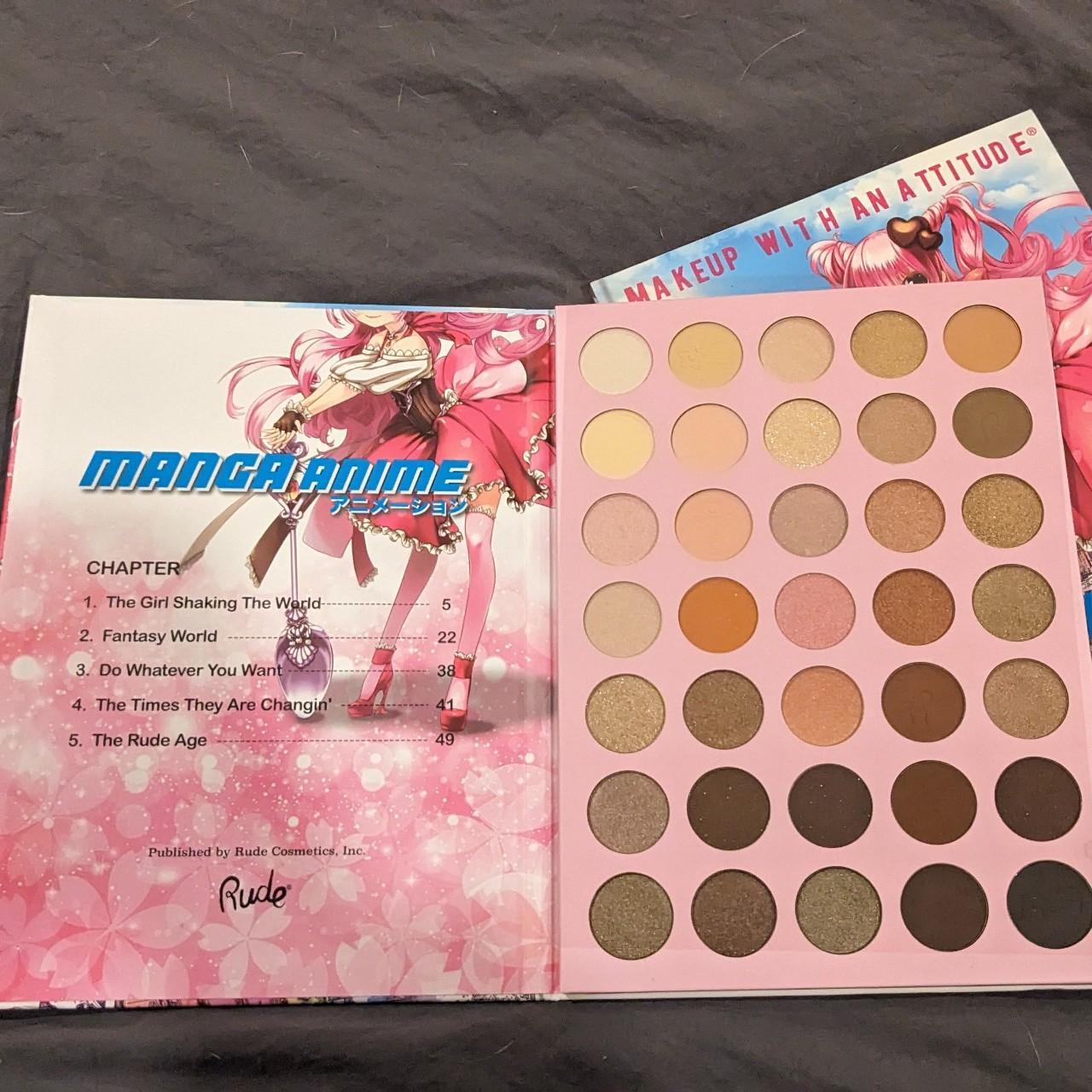 manga makeup with an attitude from rude cosmetics.... - Depop