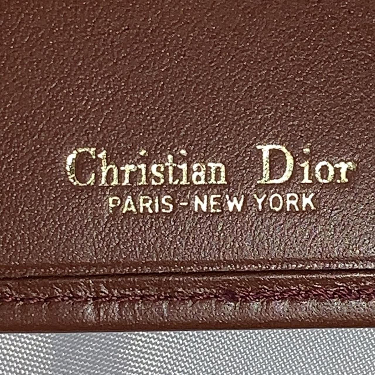 pre-loved, authentic CHRISTIAN DIOR tan calfskin... - Depop