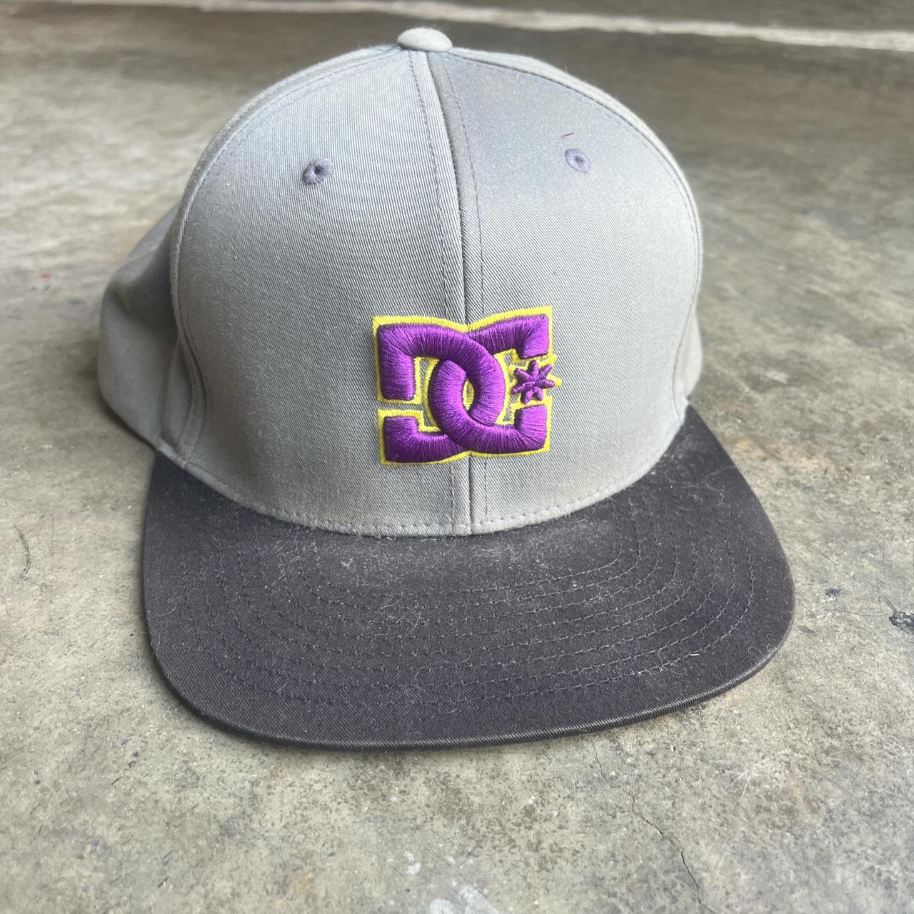 Y2K DC Shoe Co SnapBack Hat Vintage DC skate hat... | Depop