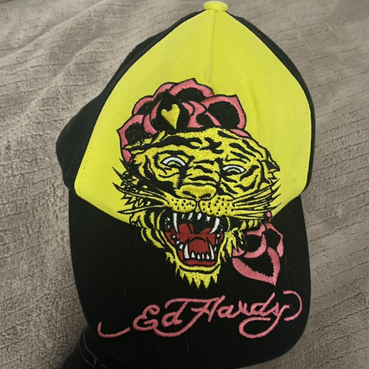 Vintage Ed hardy baseball cap! Super cute detailing,... - Depop