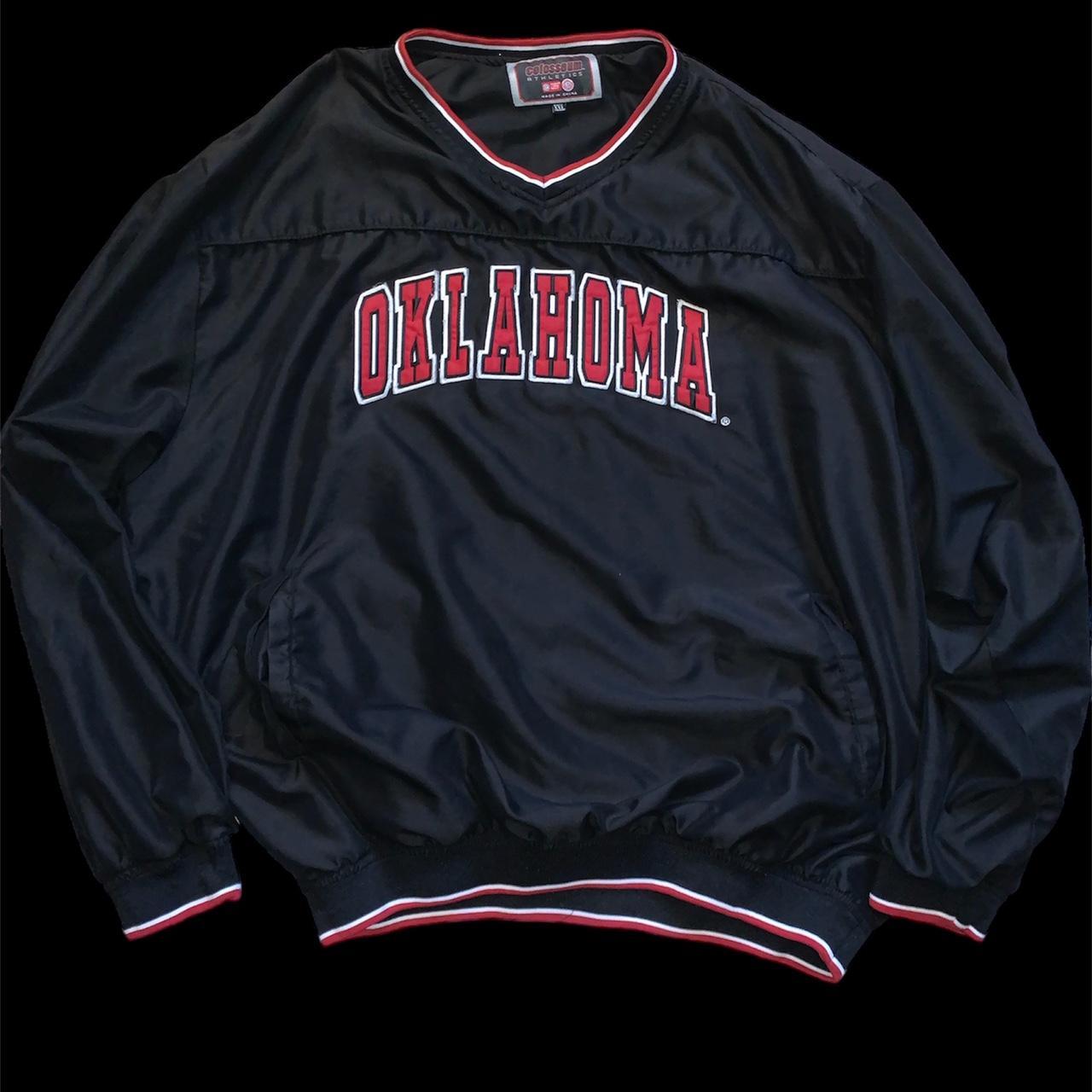 OU Windbreaker Pullover XL #ou #football - Depop