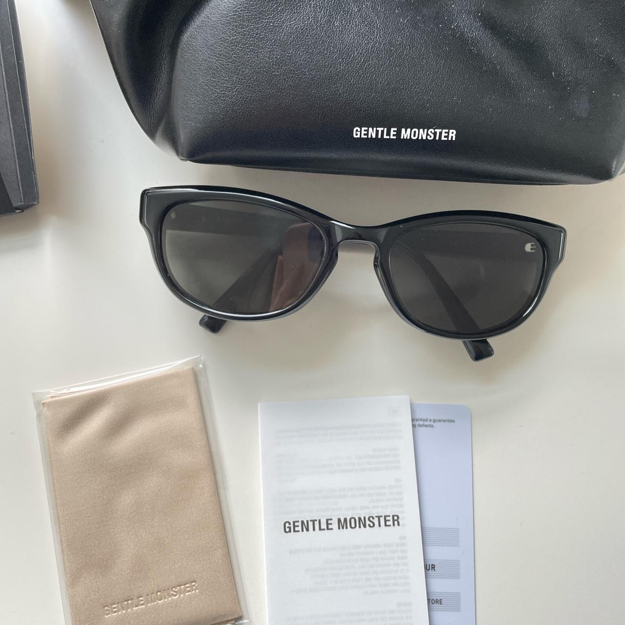 Gentle Monster Women's Black Sunglasses | Depop