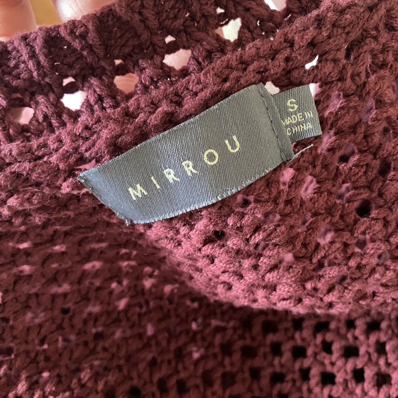 Mirrou Crochet top 🍇 Size small - Depop
