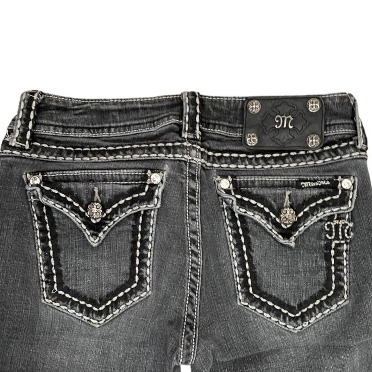 Miss Me Women's Black Jeans | Depop