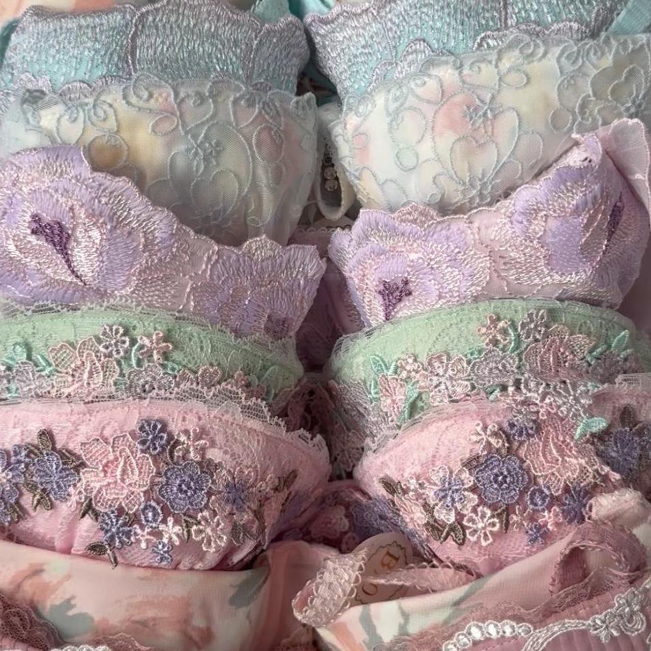 coquette japanese bra drop 🌸🌺💗🧚‍♀️ PLEASE DO NOT BUY... - Depop