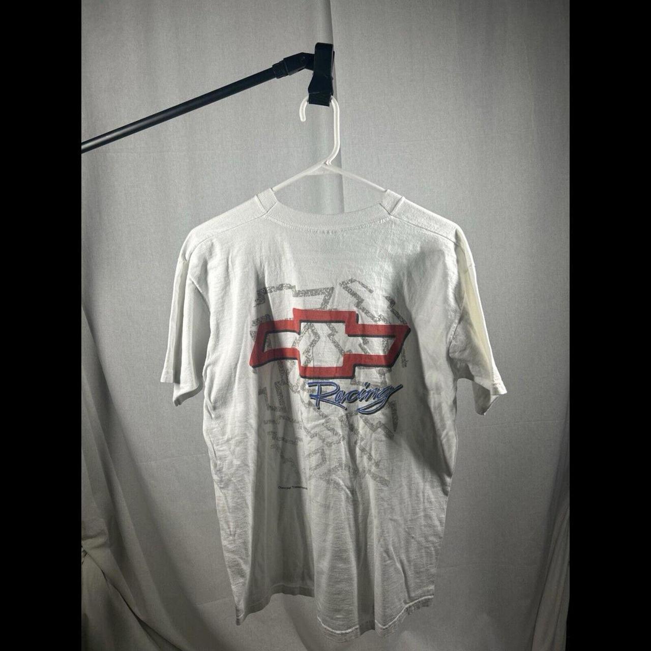 This vintage 1990s Chevrolet Racing T-Shirt by Fruit... | Depop