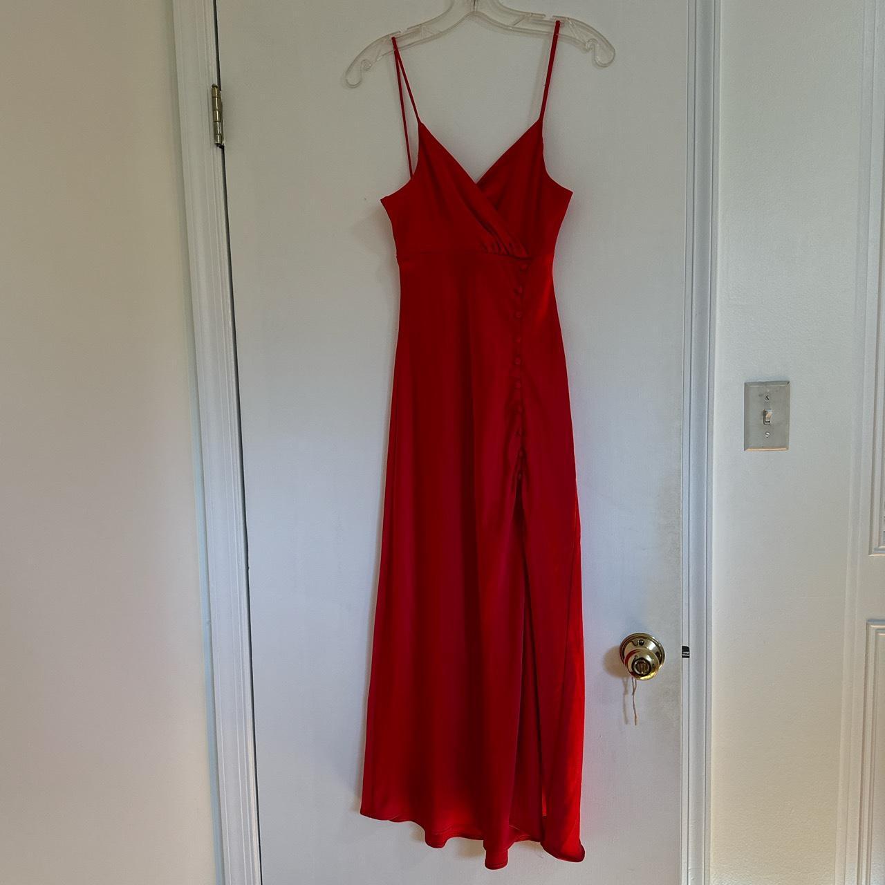 Zara Women's Red Dress | Depop
